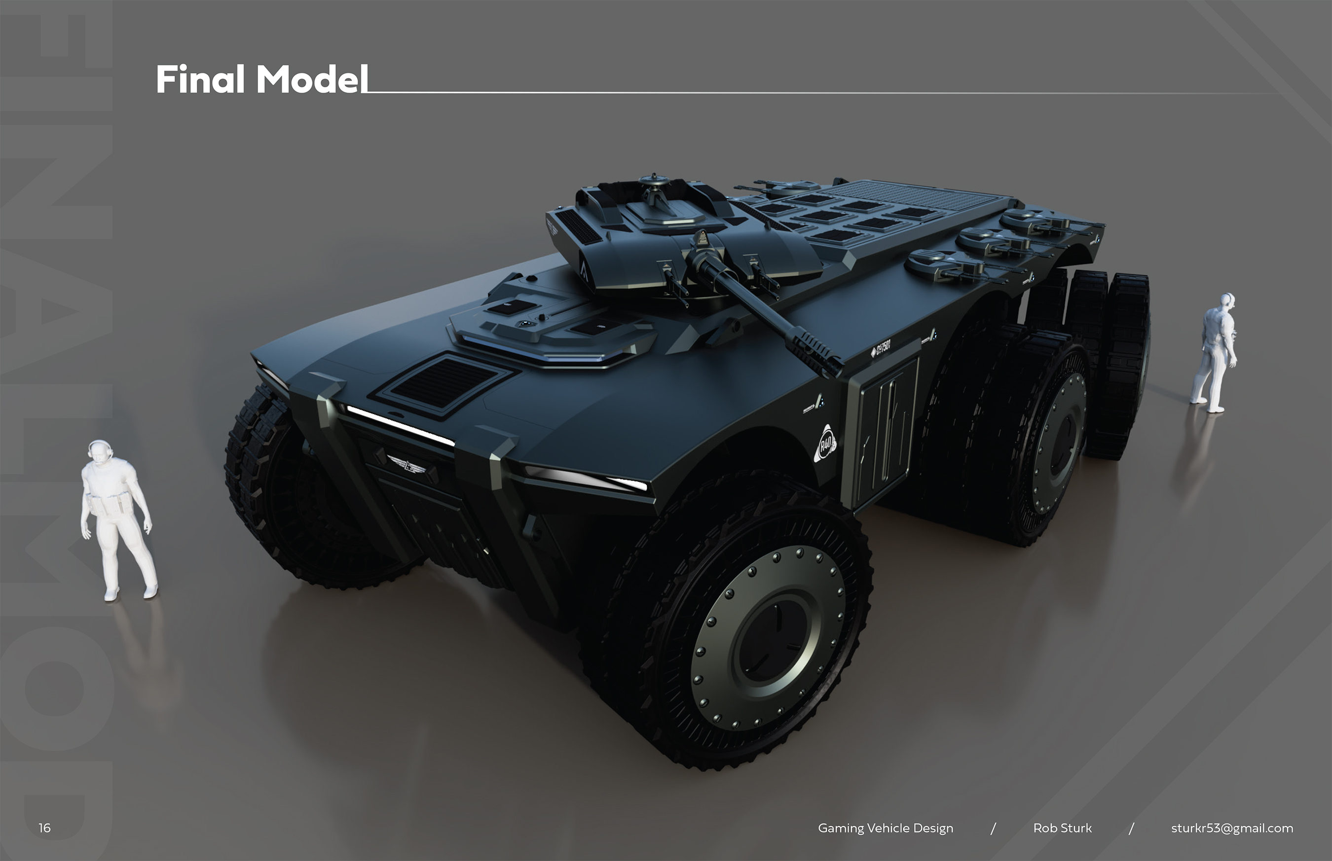 Gaming Vehicle Design by Rob Sturk at Coroflot.com