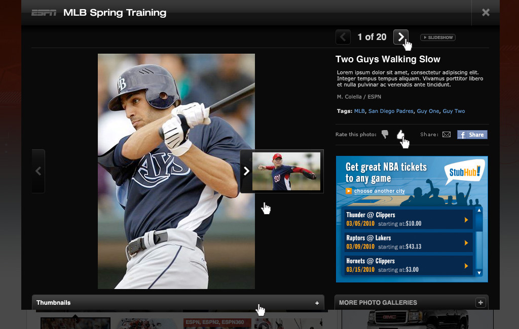 ESPN Overlays by Ping Chao at Coroflot.com