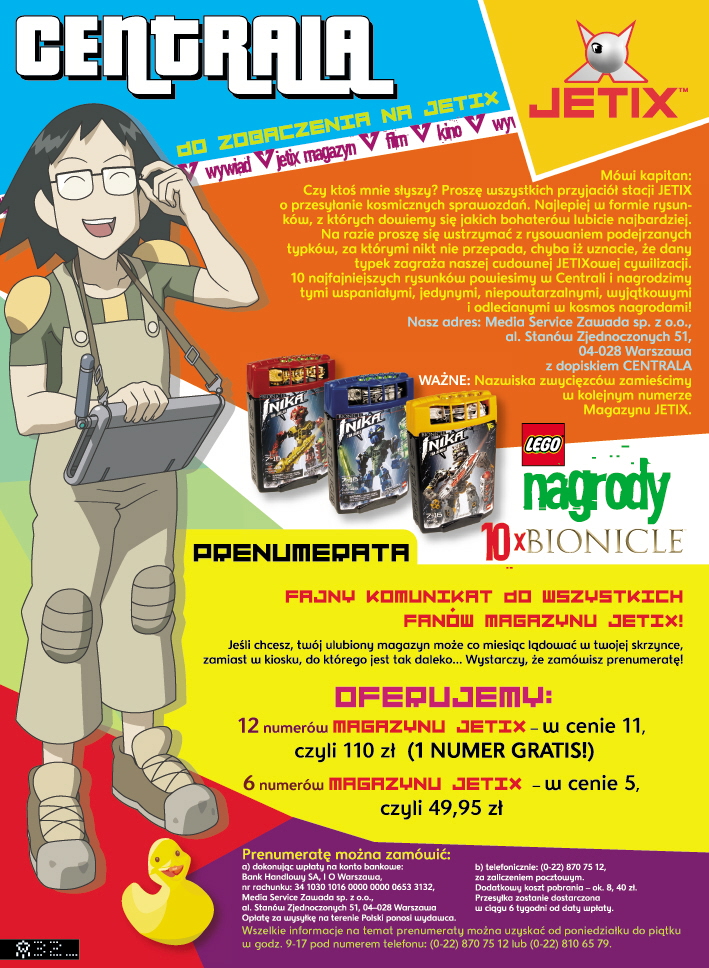 JETIX MAGAZINE polish issue by Marcin Blaszczak at Coroflot.com