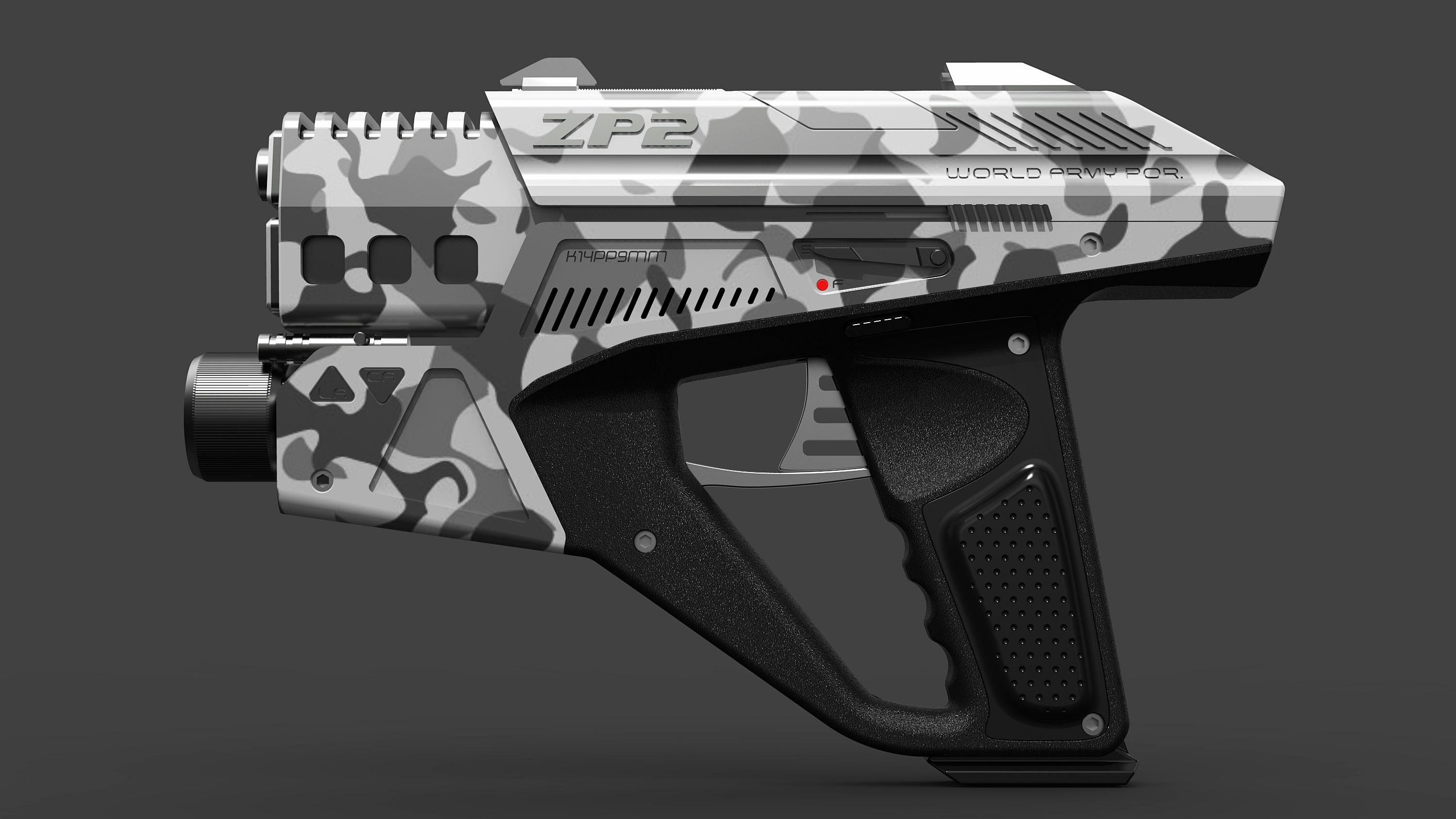 ZP2 Assault Gun by Nuno Teixeira at Coroflot.com