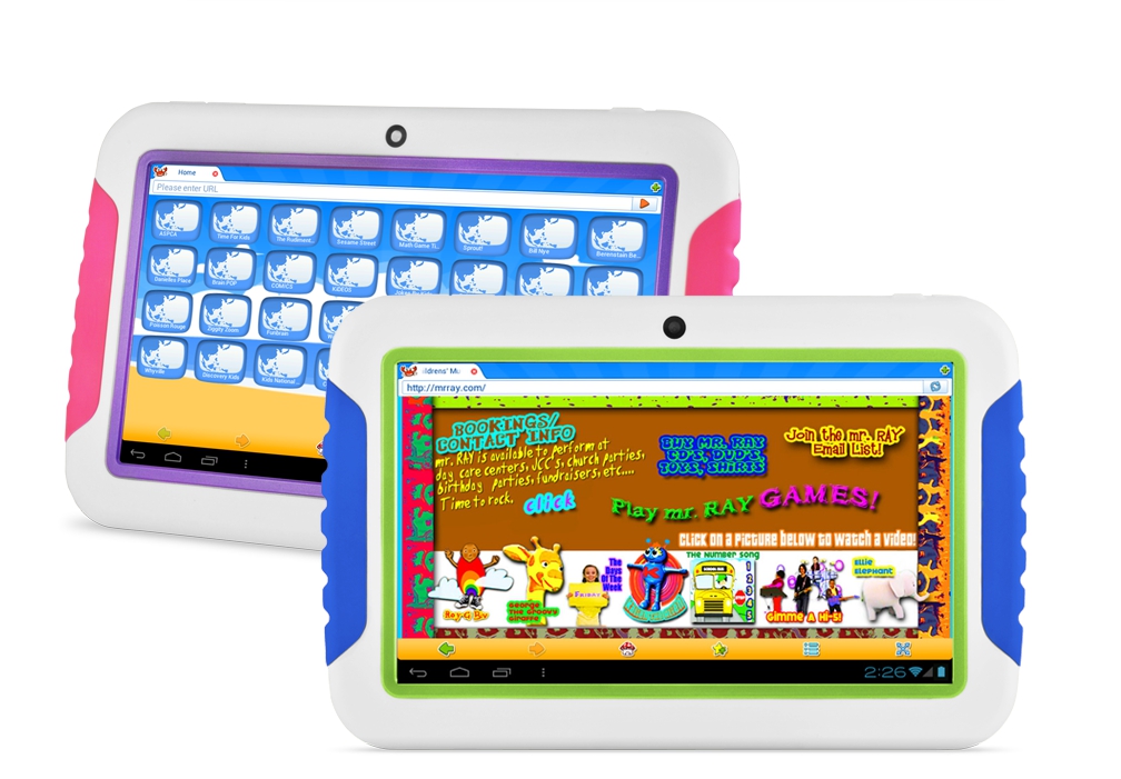 EMATIC 7-inch FunTab & 4-inch FunTab Mini by Nuno Teixeira at Coroflot.com