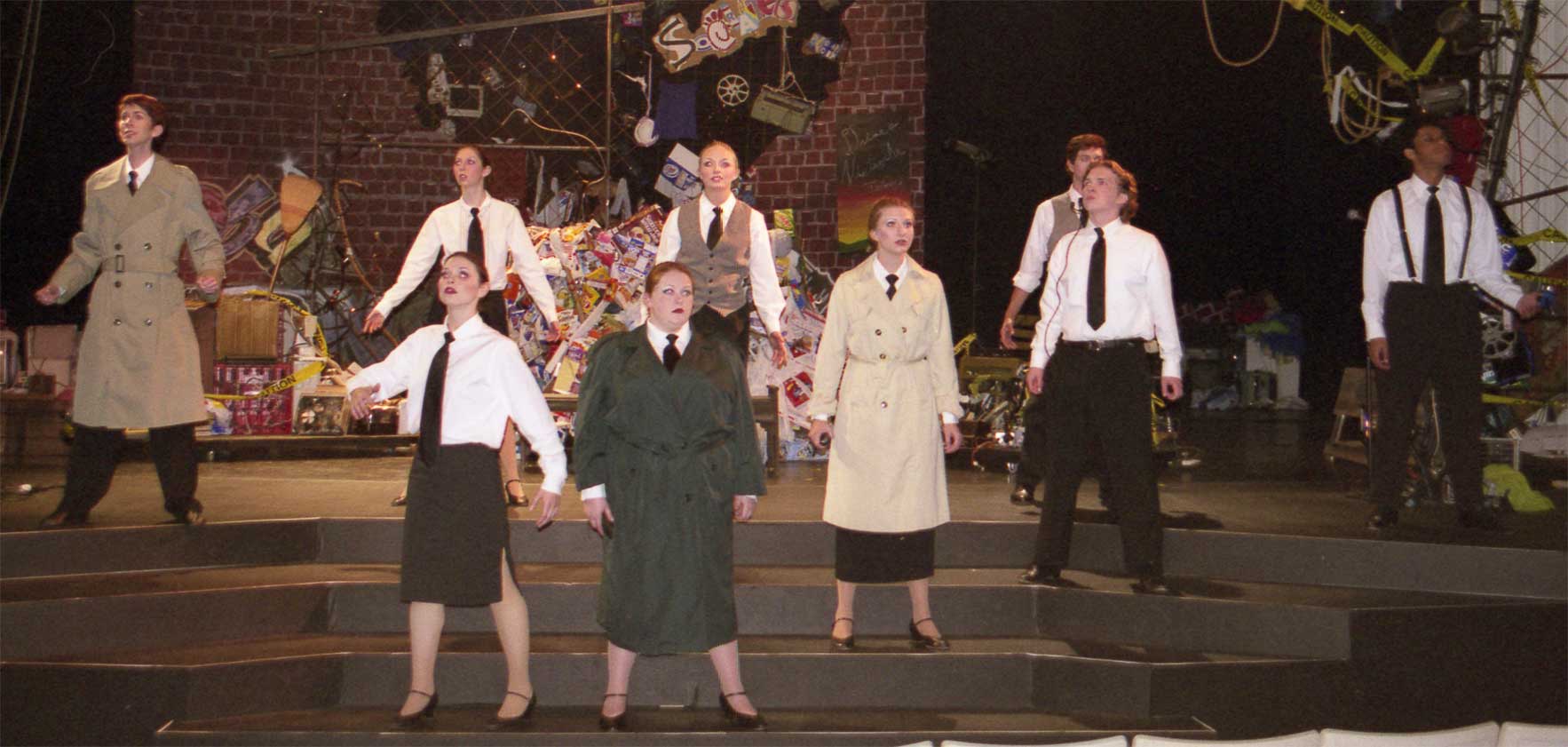 UM- Godspell- Costume Design by Rachel Dozier-Ezell at Coroflot.com