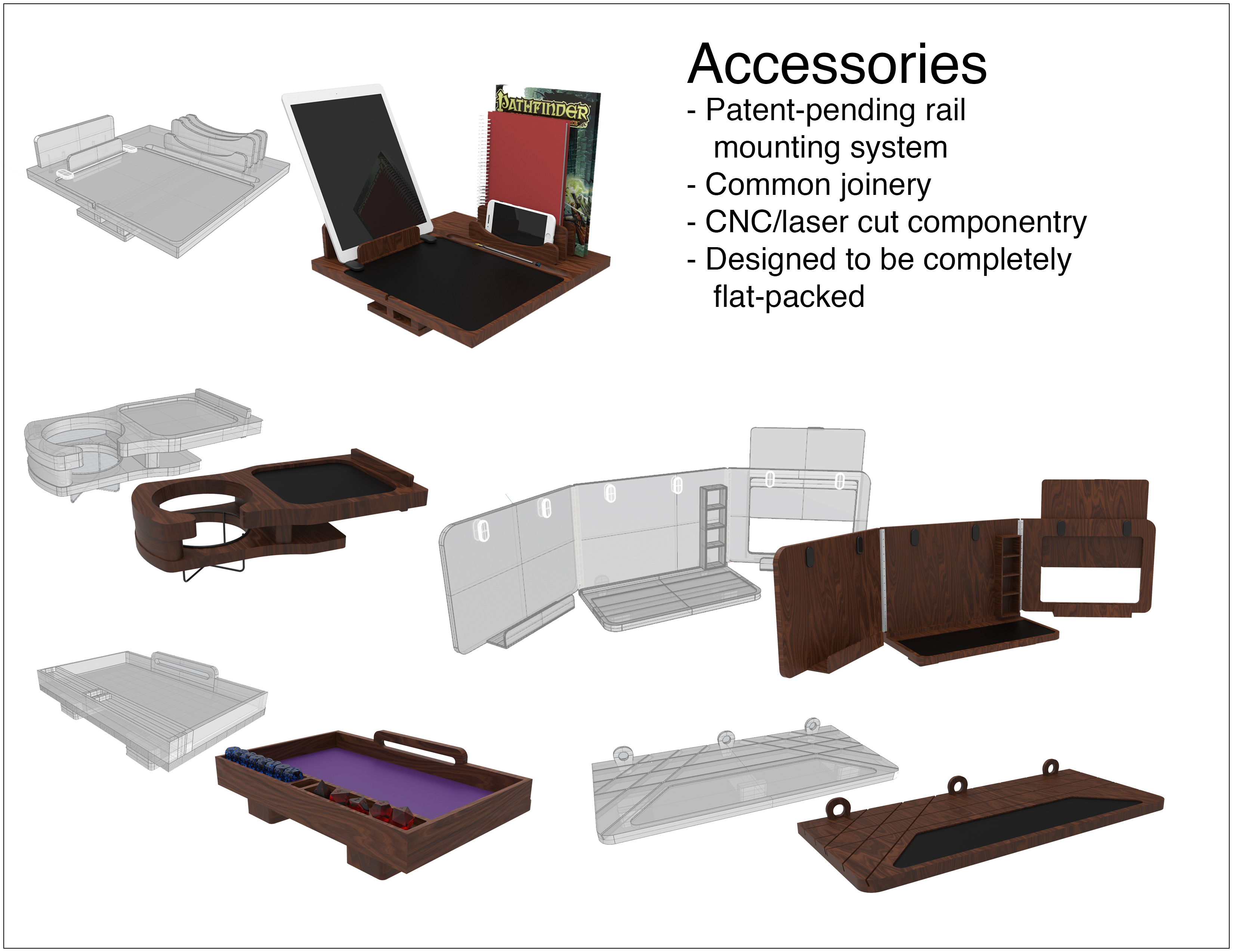 Table of Ultimate Gaming Gaming Table System by Jamie MacBain at ...