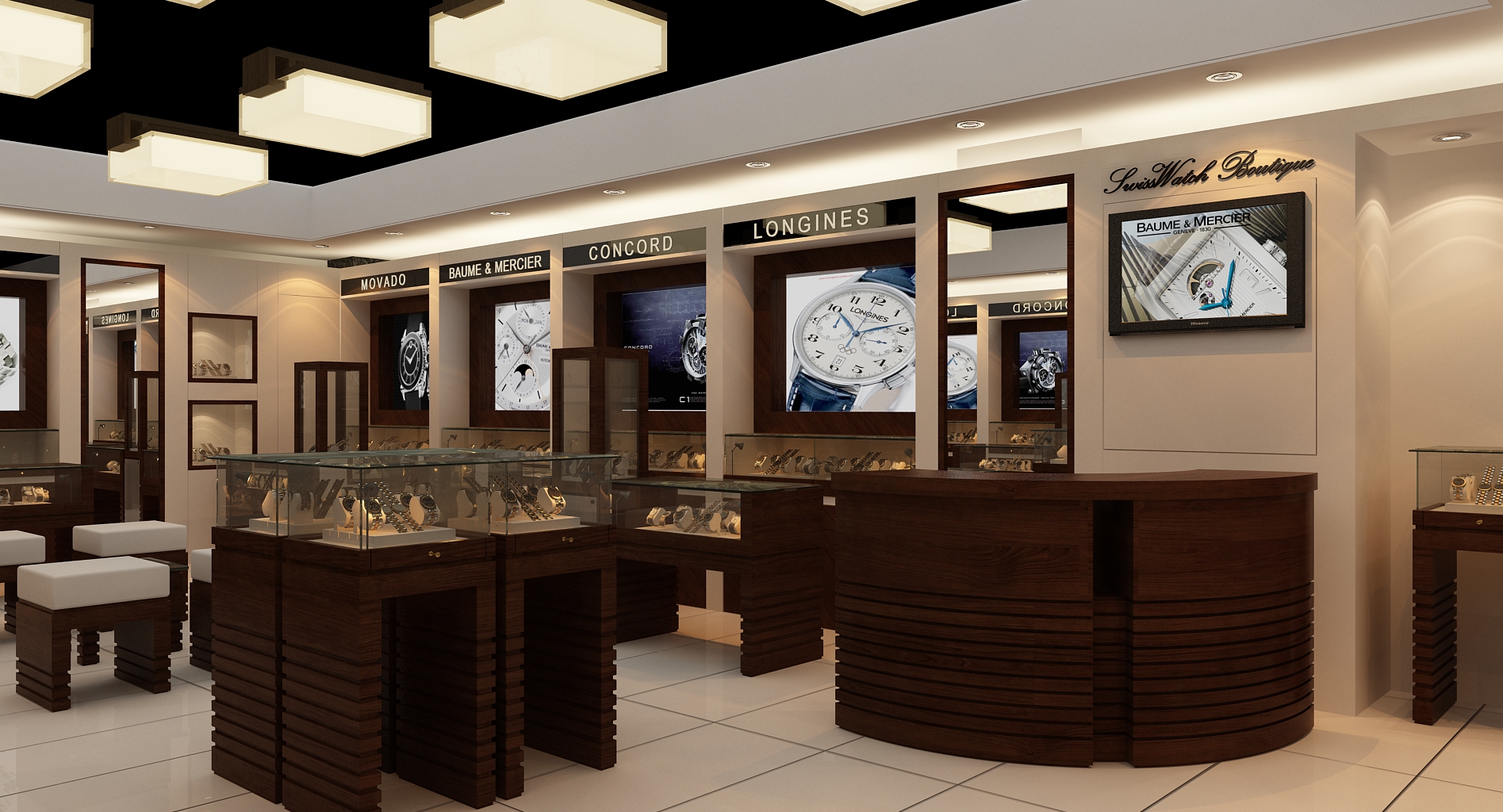 Swiss Watch Boutique by Ashfaq Ahmed at Coroflot.com