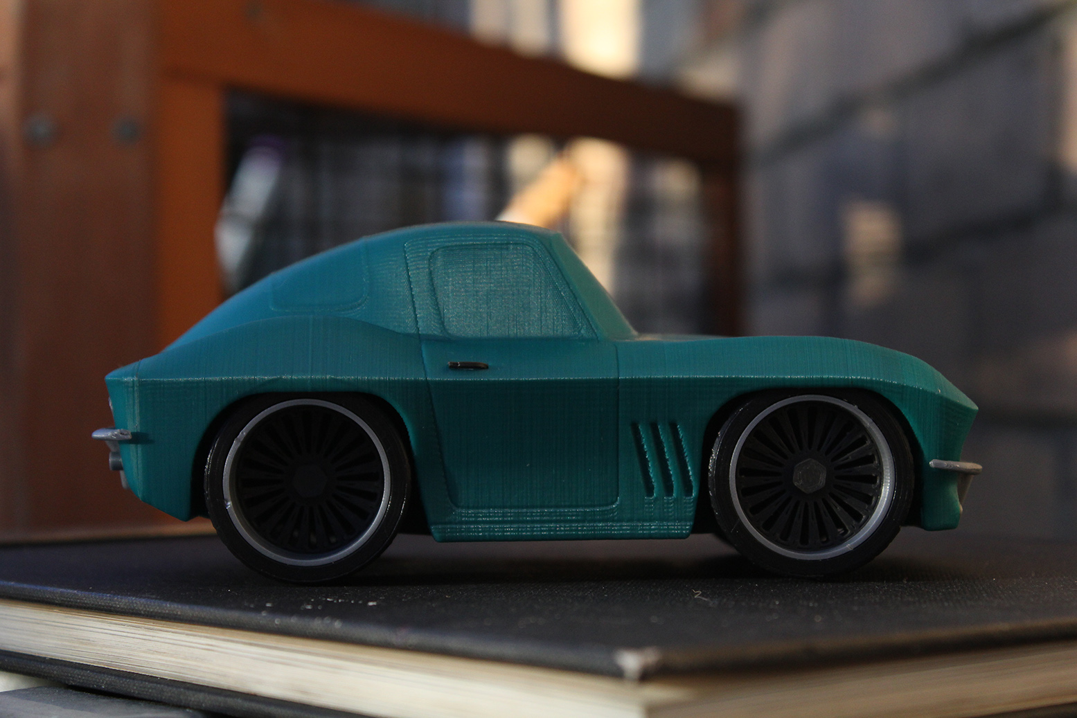 Mini muscle Corvette stingray 3D printing and design by Juan de Gouvea ...