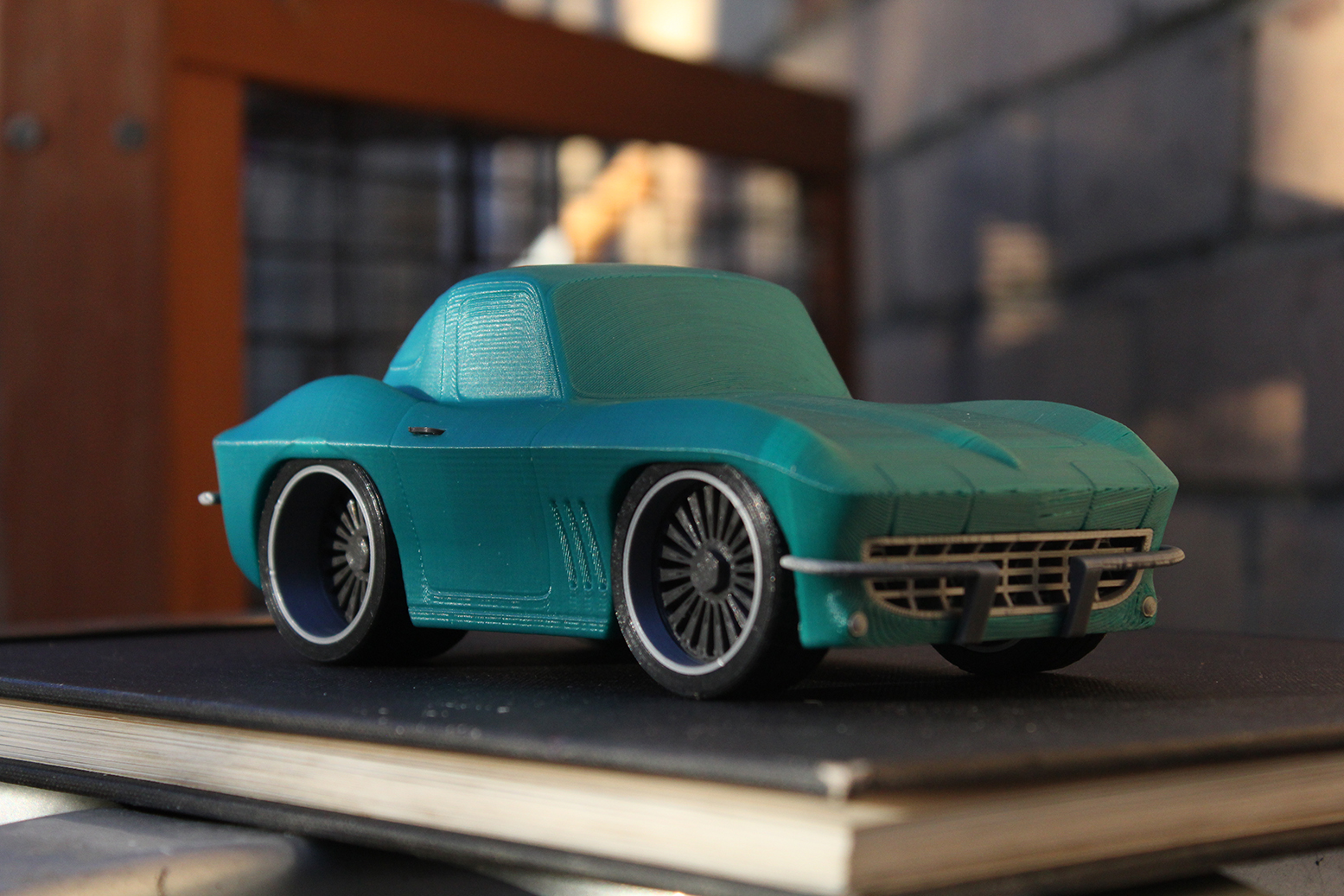 Mini muscle Corvette stingray 3D printing and design by Juan de Gouvea ...
