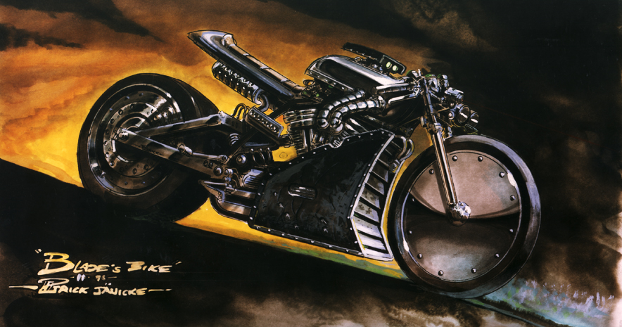 BLADE - Movie design by Patrick von Janicke at Coroflot.com
