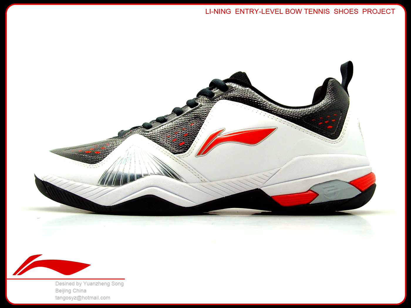 Li-Ning Entry-Level Bow Tennis Shoes by Yuanzheng SONG at Coroflot.com