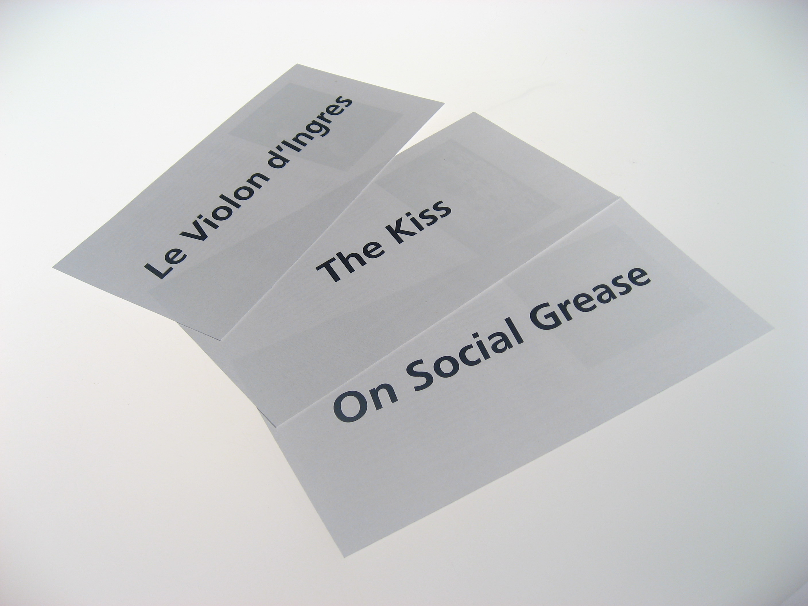 Museum Information Cards by Joyce Ma at Coroflot.com