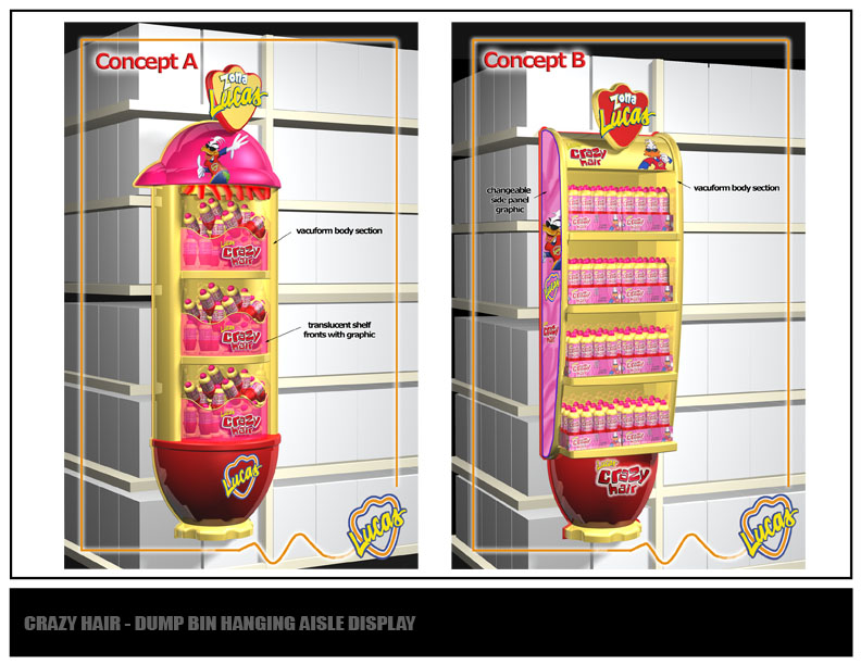 POP DISPLAY DESIGN by brian craft at Coroflot.com