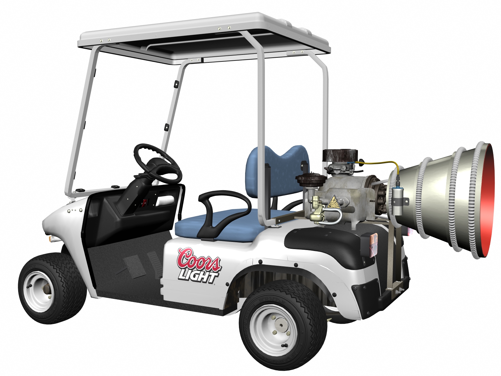 Rocket Golf Cart by Mike Myers at Coroflot.com