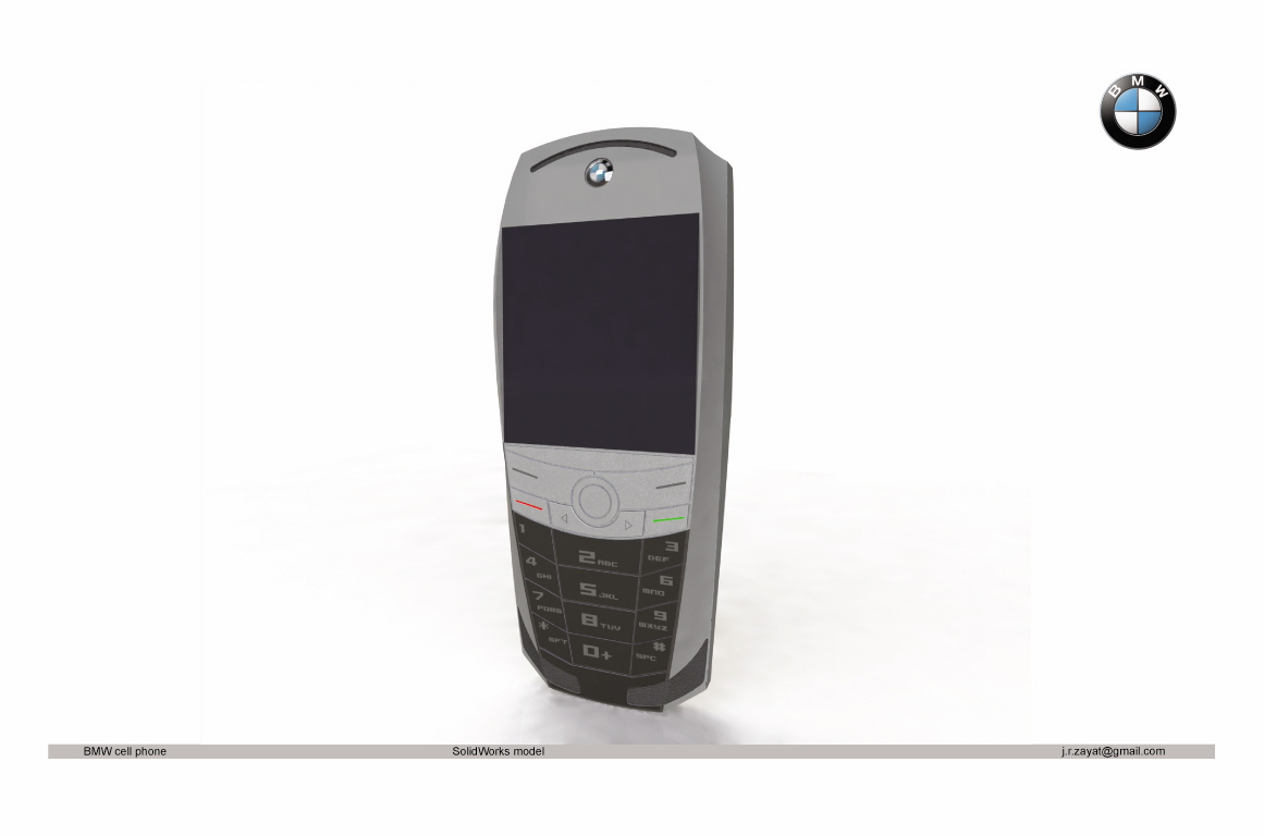 BMW Cell phone by Jon Zayat at Coroflot.com