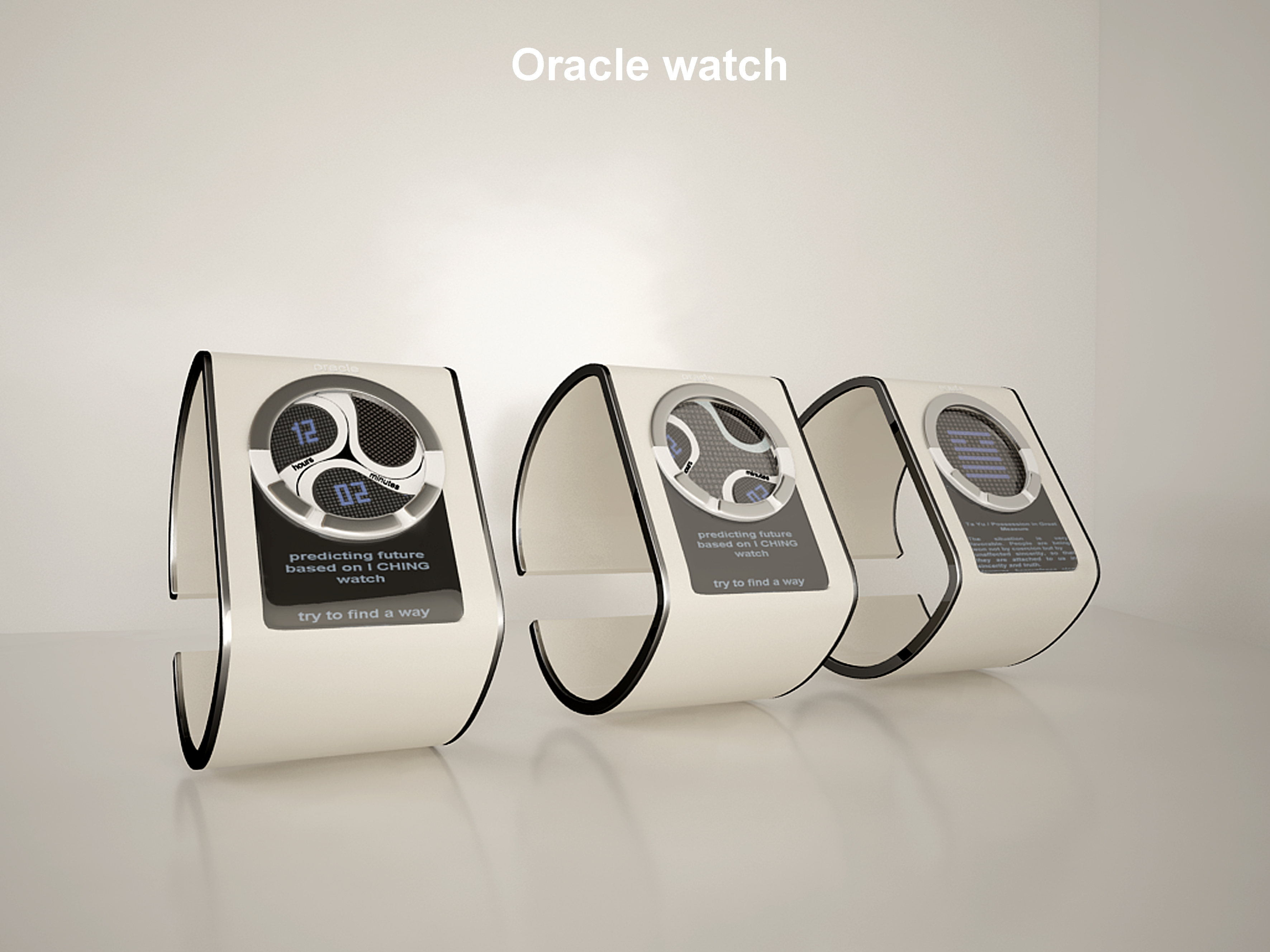 Oracle watch by Andy Kurovets at Coroflot.com