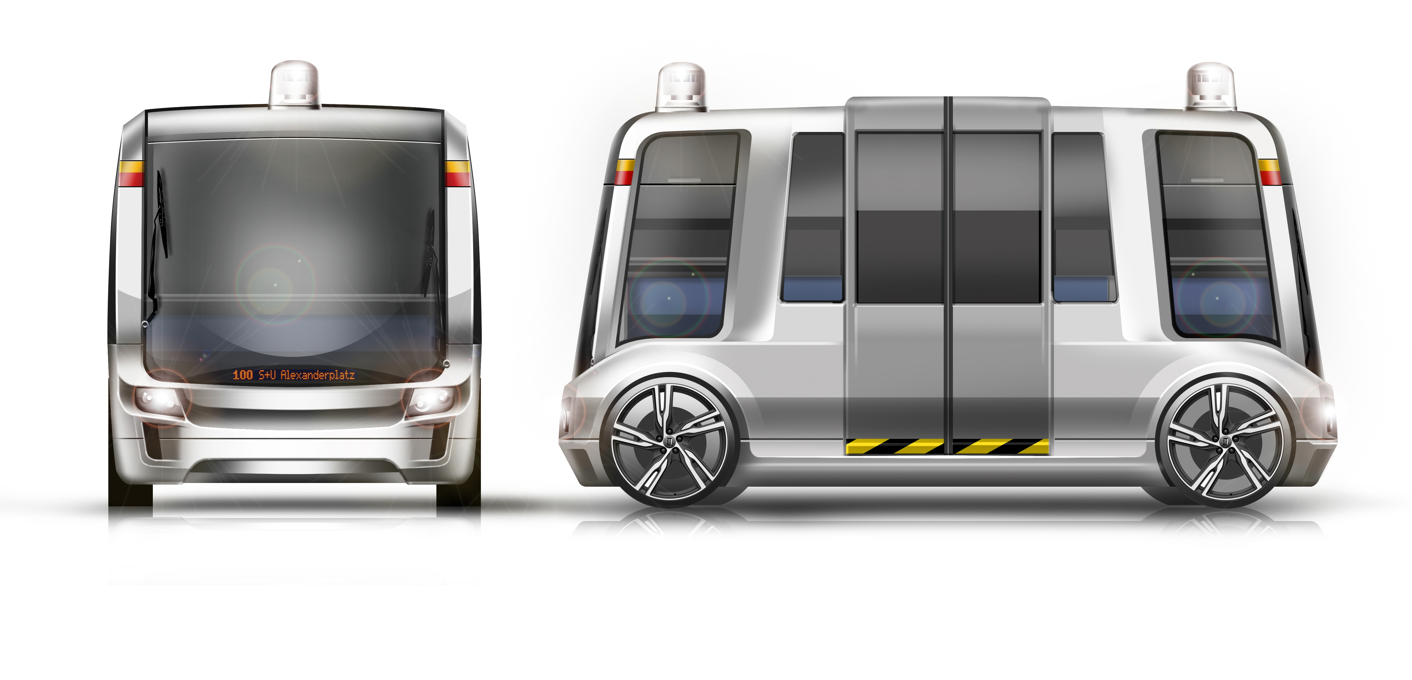 AGV Bus: Autonomous Bus by Vincent Chan at Coroflot.com