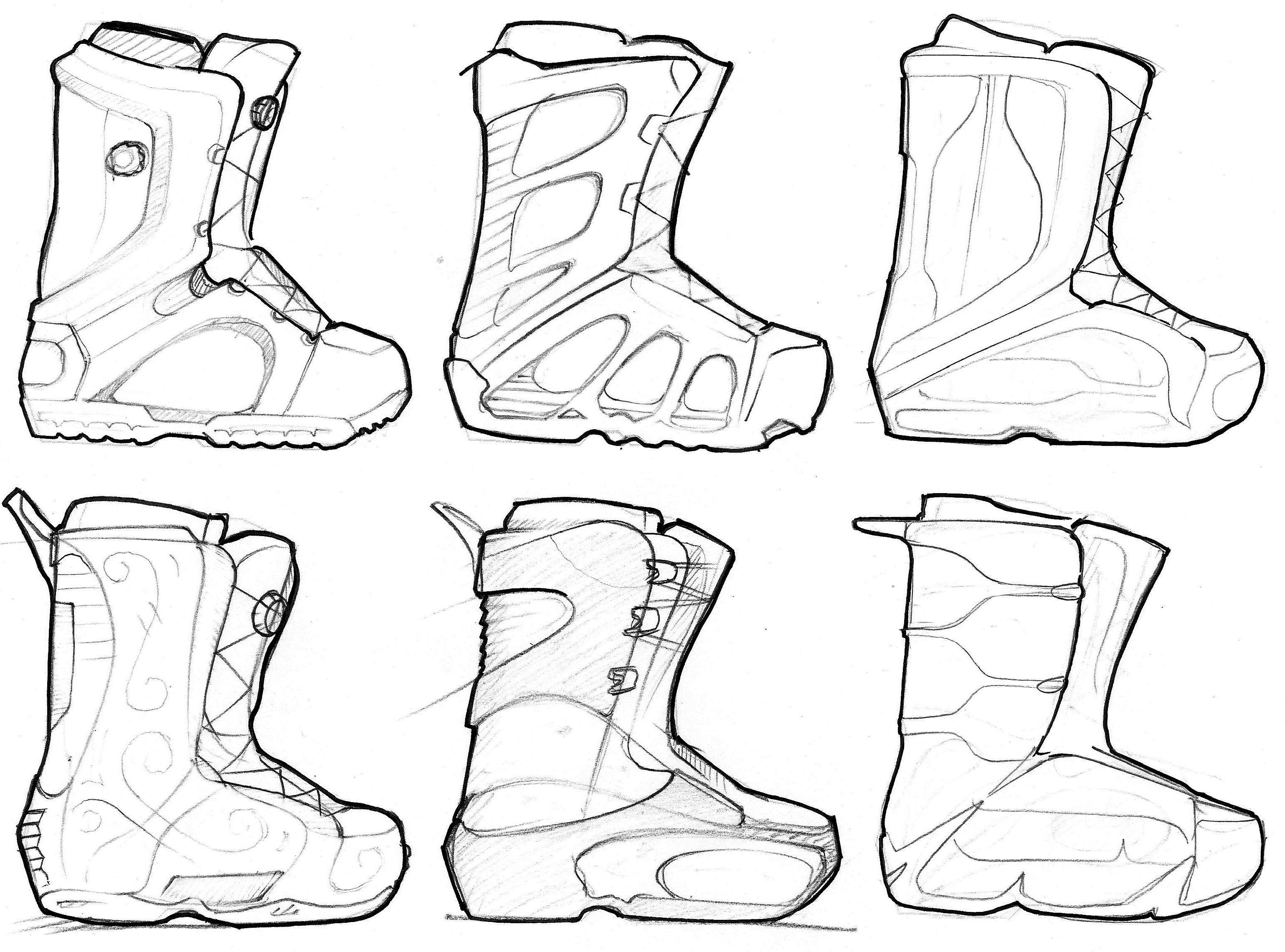 Snowboard Boots by Geoff Wells at Coroflot.com