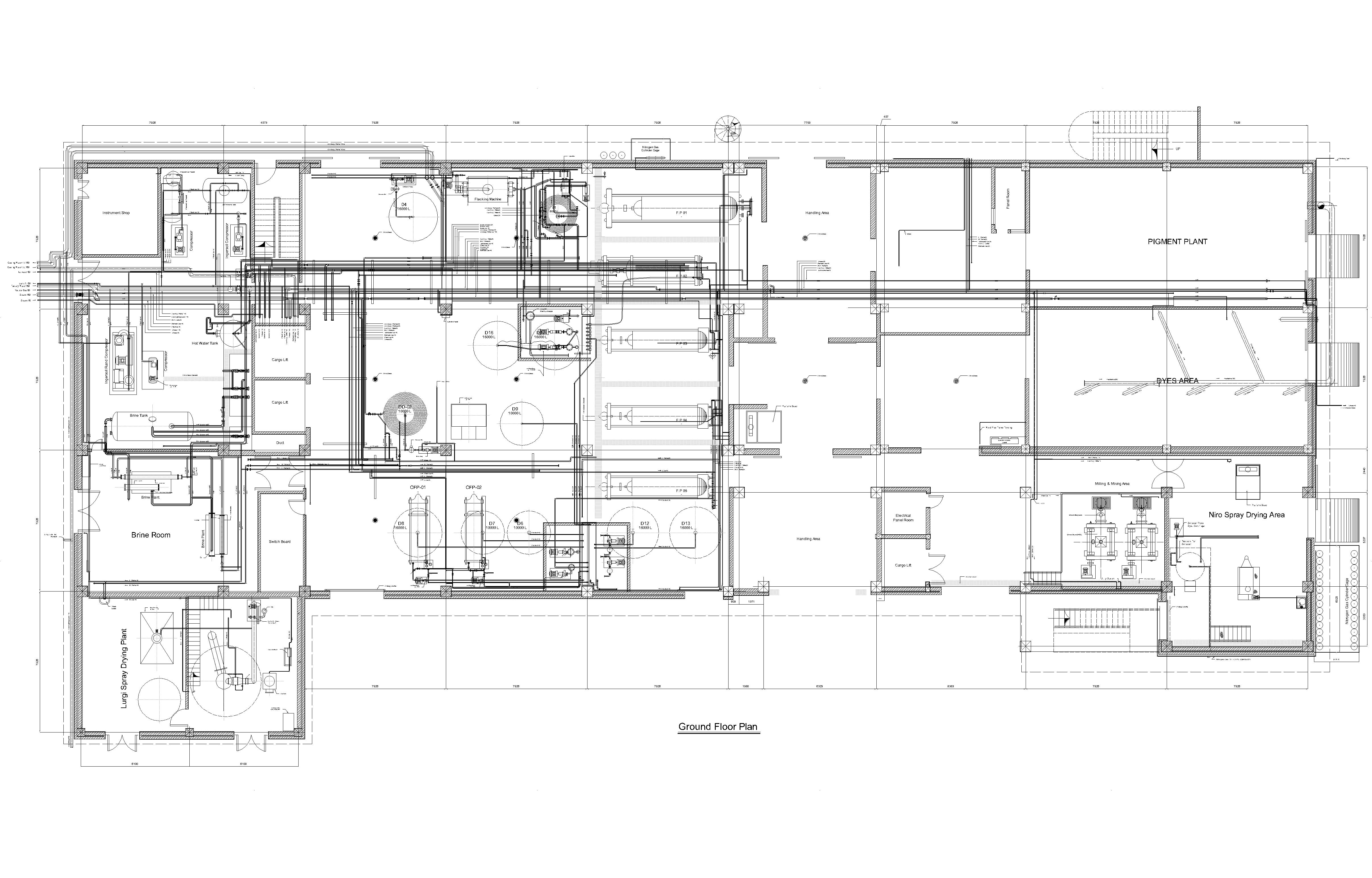 Chemical disposition plans by Mohammed Asim Baig at Coroflot.com