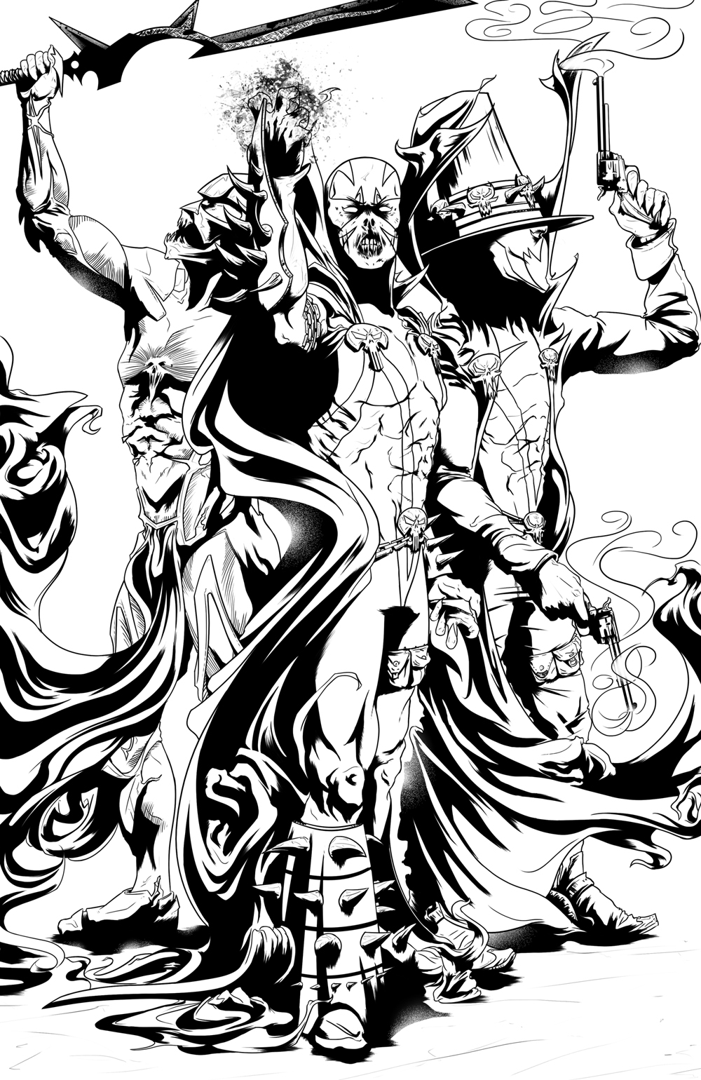 Spawn - Free Coloring Pages