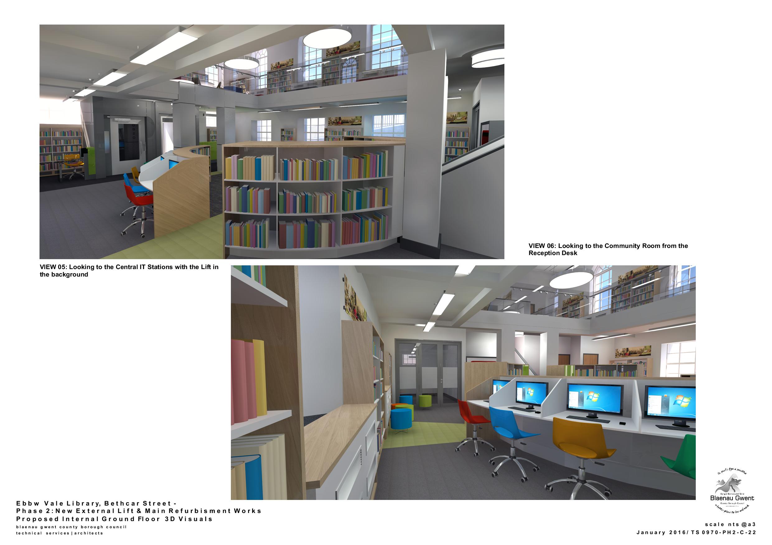 Ebbw Vale Library by Clive Walters at Coroflot.com