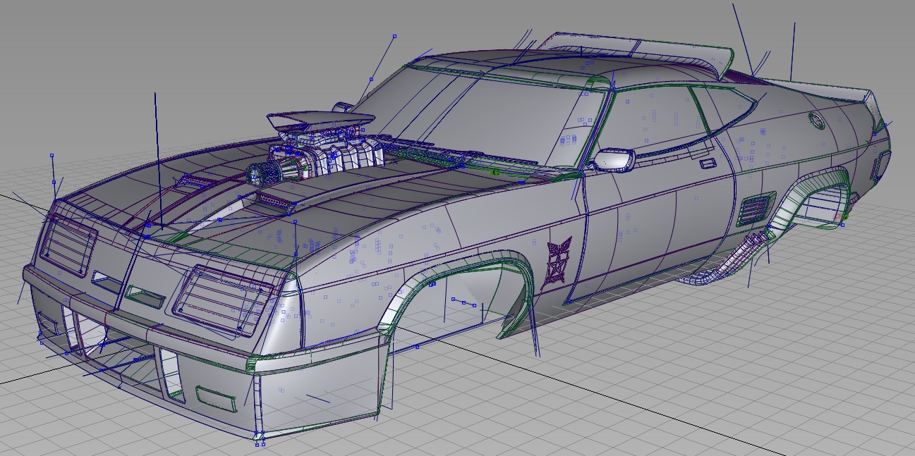 Mad Max Interceptor by Mark Quessey at Coroflot.com