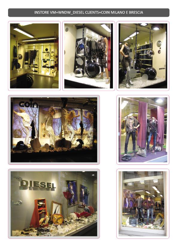 VISUAL MERCHANDISING WORKS 4 DIESEL by roberta alessandrini at Coroflot.com