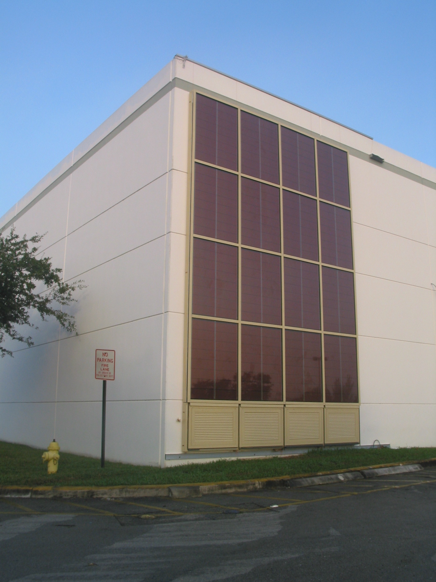 CGI Photovoltaic Curtain Wall by Kaven Thibault at Coroflot.com