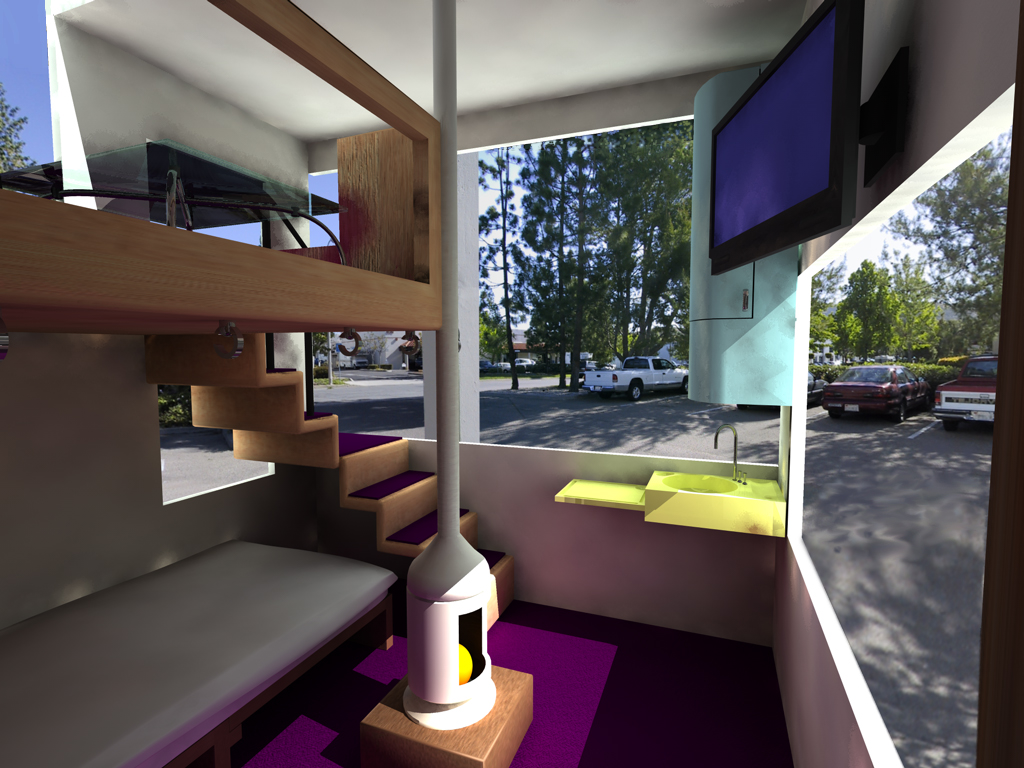 3D Modelling, Interior, 3 meter sq room project by JAMIE THOMPSON at ...