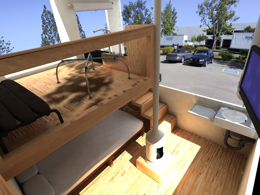 3D Modelling, Interior, 3 meter sq room project by JAMIE THOMPSON at ...