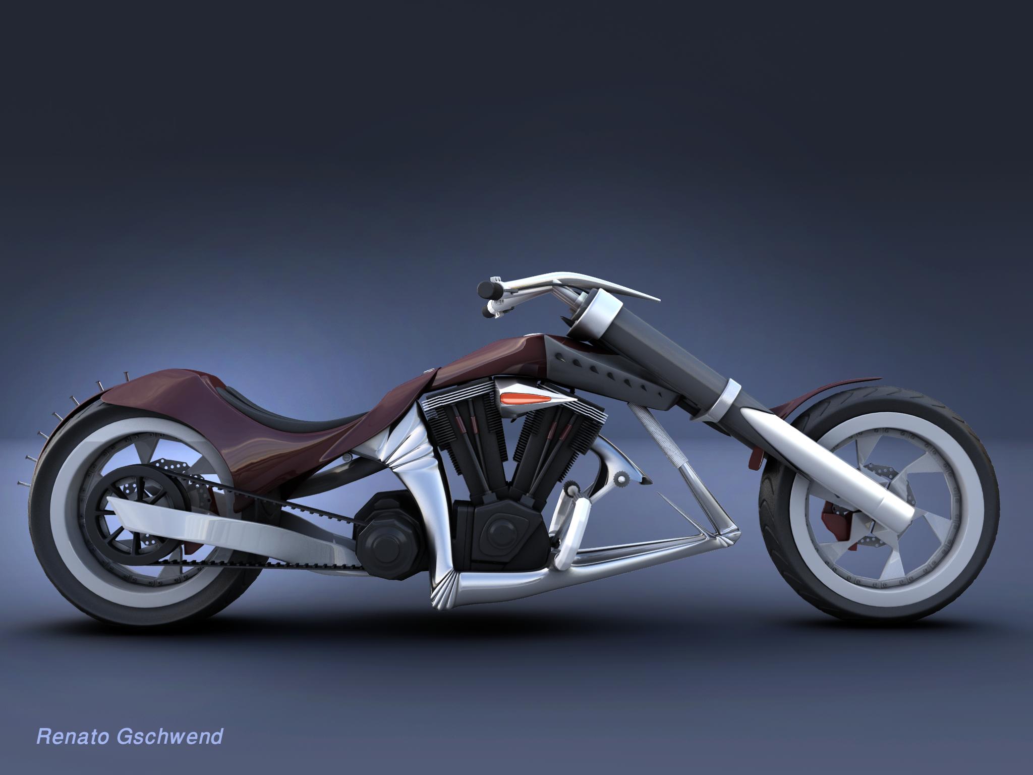 Custome Motorbike by Renato Gschwend at Coroflot.com