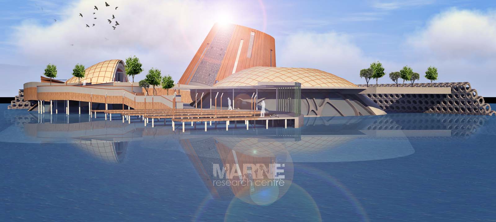 Marine Research Centre Design Competition by Wijaya Yapeter at Coroflot.com