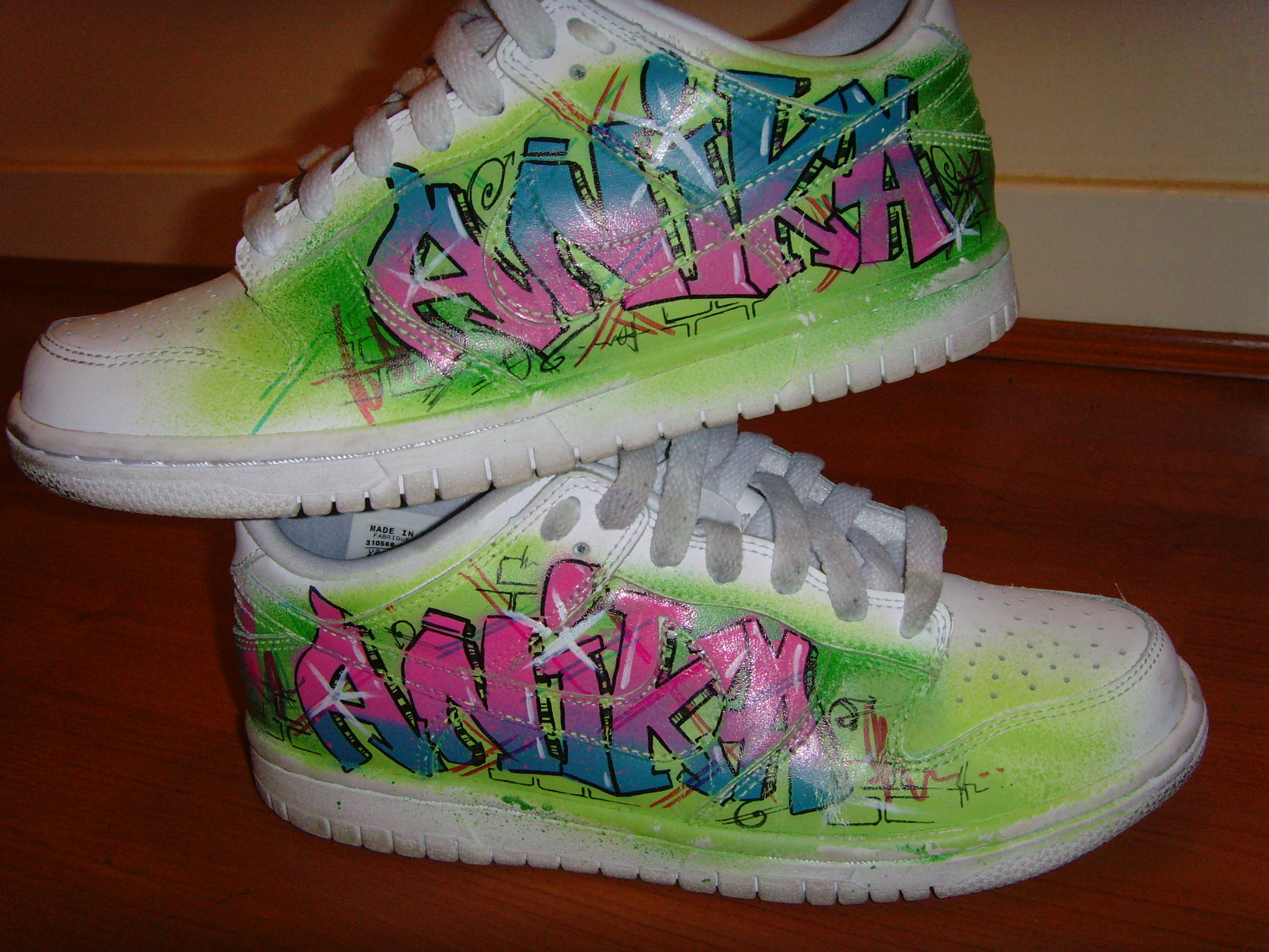 Graffiti Trainers by Laces ... at Coroflot.com