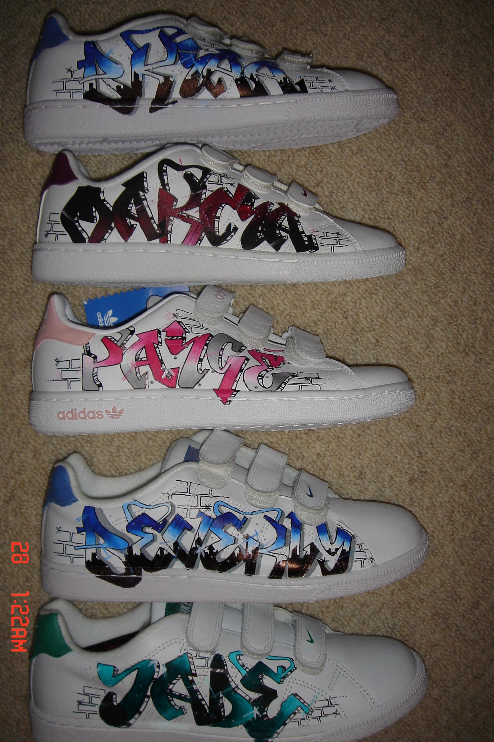 Graffiti Trainers by Laces ... at Coroflot.com