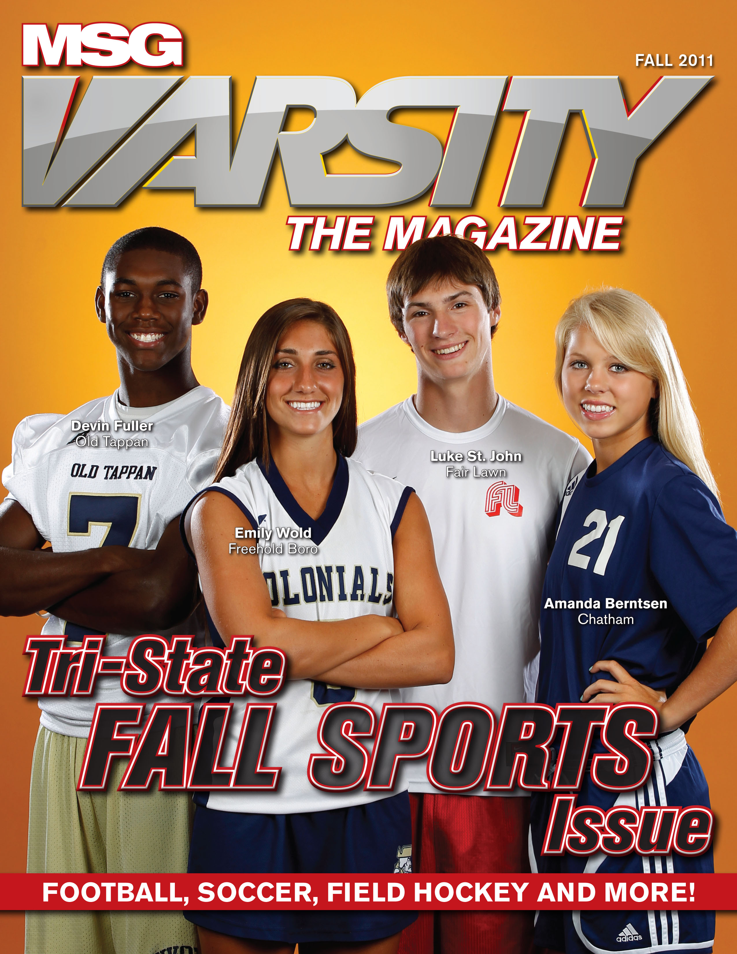 MSG Varsity the Magazine by John Tomaselli at Coroflot.com