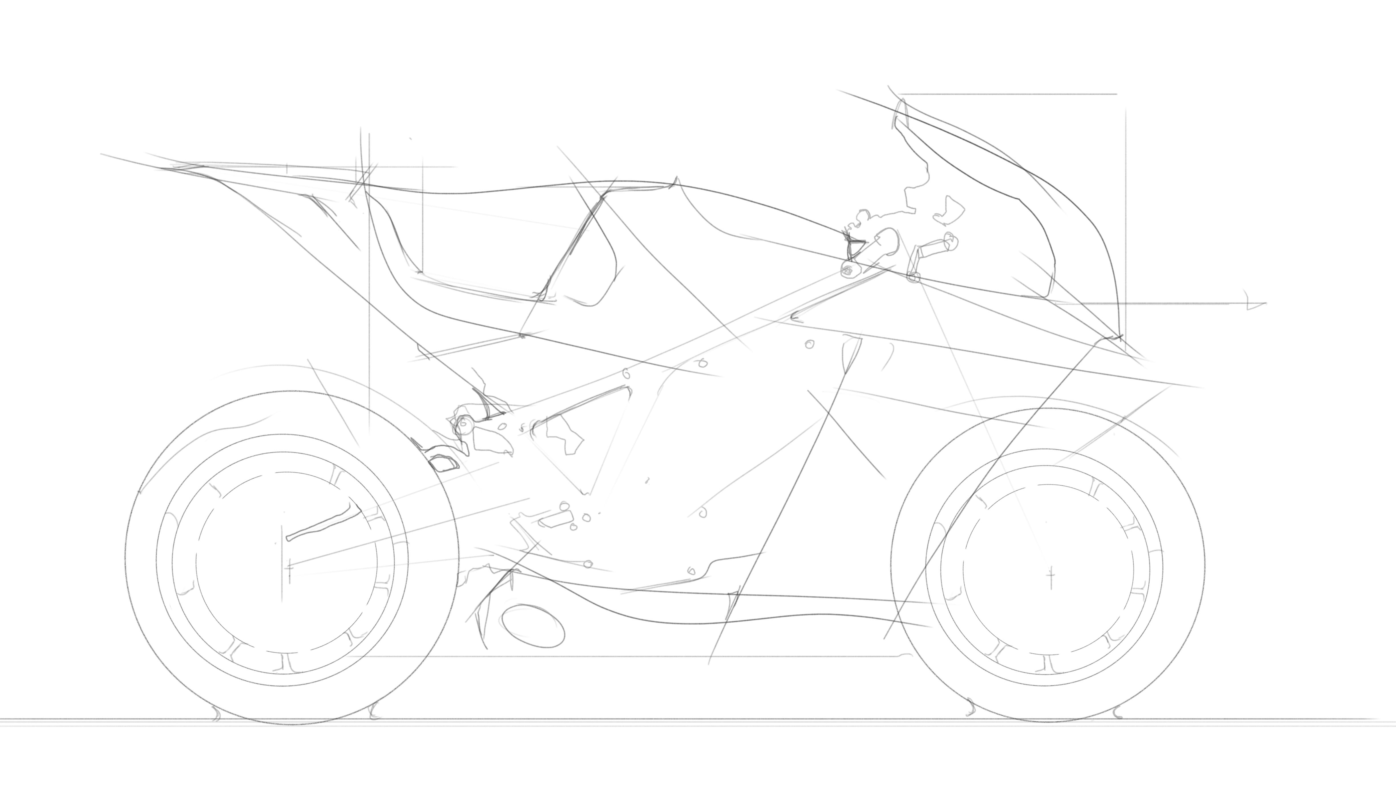 Quick Demo Line Sketches over KTM by Greg Stoermer at Coroflot.com