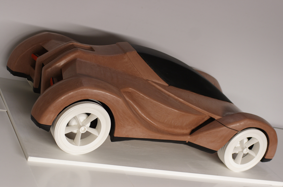 Group E Rally Car Clay Model by Steve Underhill at Coroflot.com