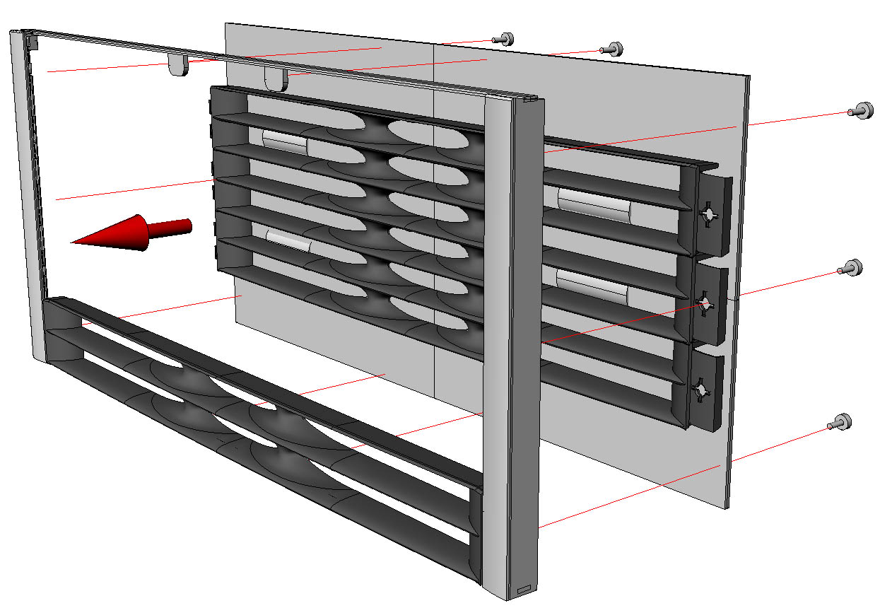 HP Modular bezel system by Brian Perry at Coroflot.com
