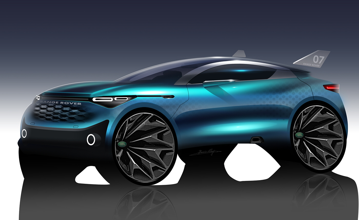 RangeRover SUV Concept Design by Boris Wang at Coroflot.com