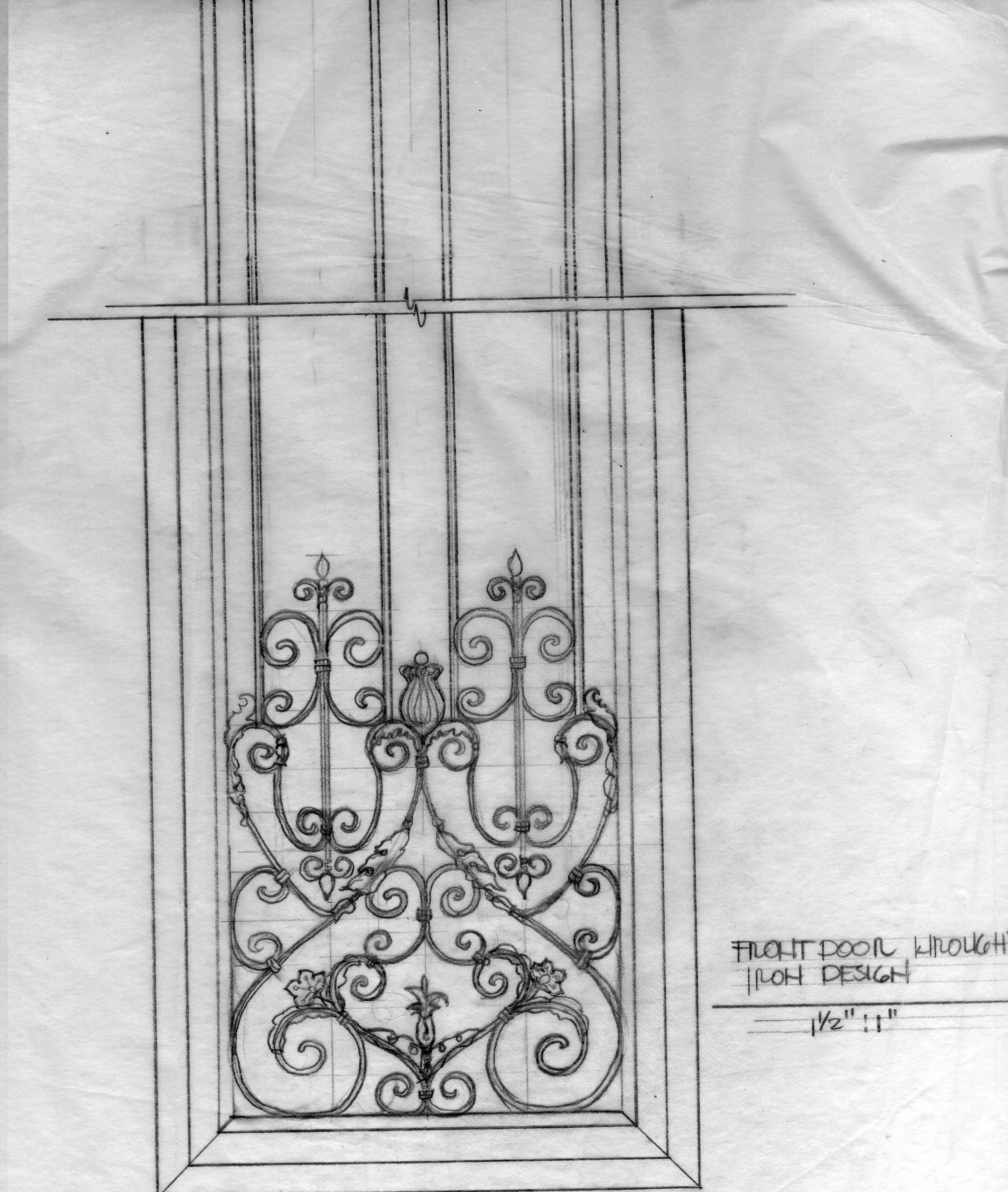 Wrought Iron Detail Drawings by Francis Fernandez at Coroflot.com