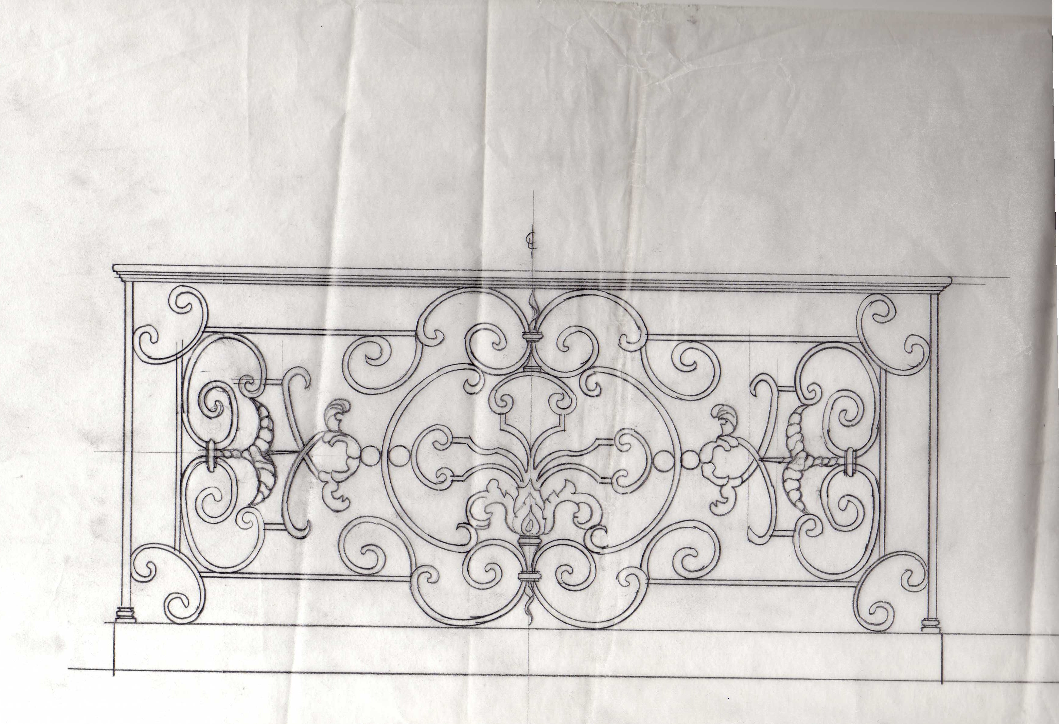 Wrought Iron Detail Drawings by Francis Fernandez at Coroflot.com