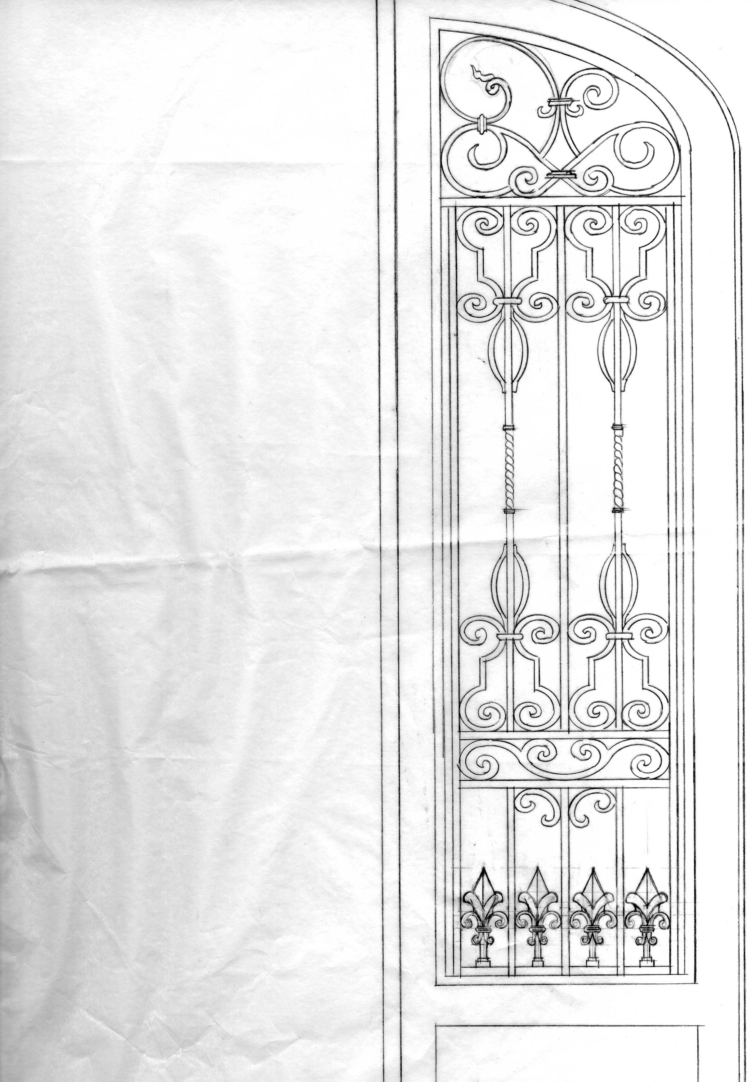 Wrought Iron Detail Drawings by Francis Fernandez at Coroflot.com