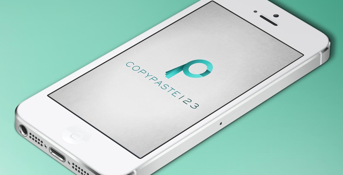 Copy Paste 123 – iPhone App Brand Identity by Jack Macaluso at Coroflot.com