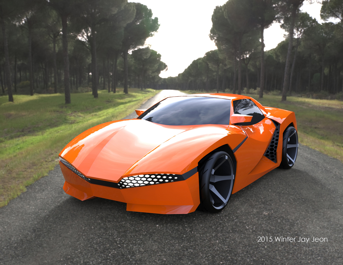 Car study by Jay Jeon at Coroflot.com