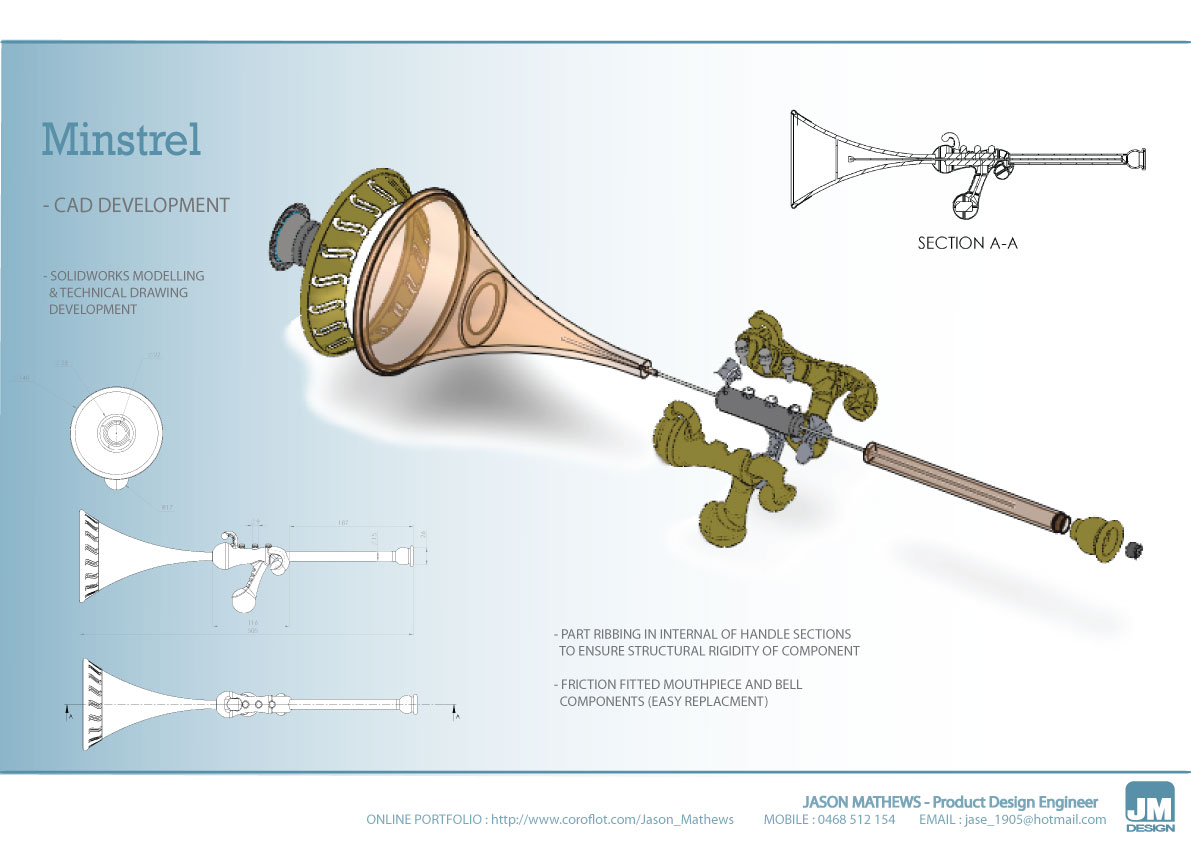Digital Trumpet Project by Jason Mathews at Coroflot.com