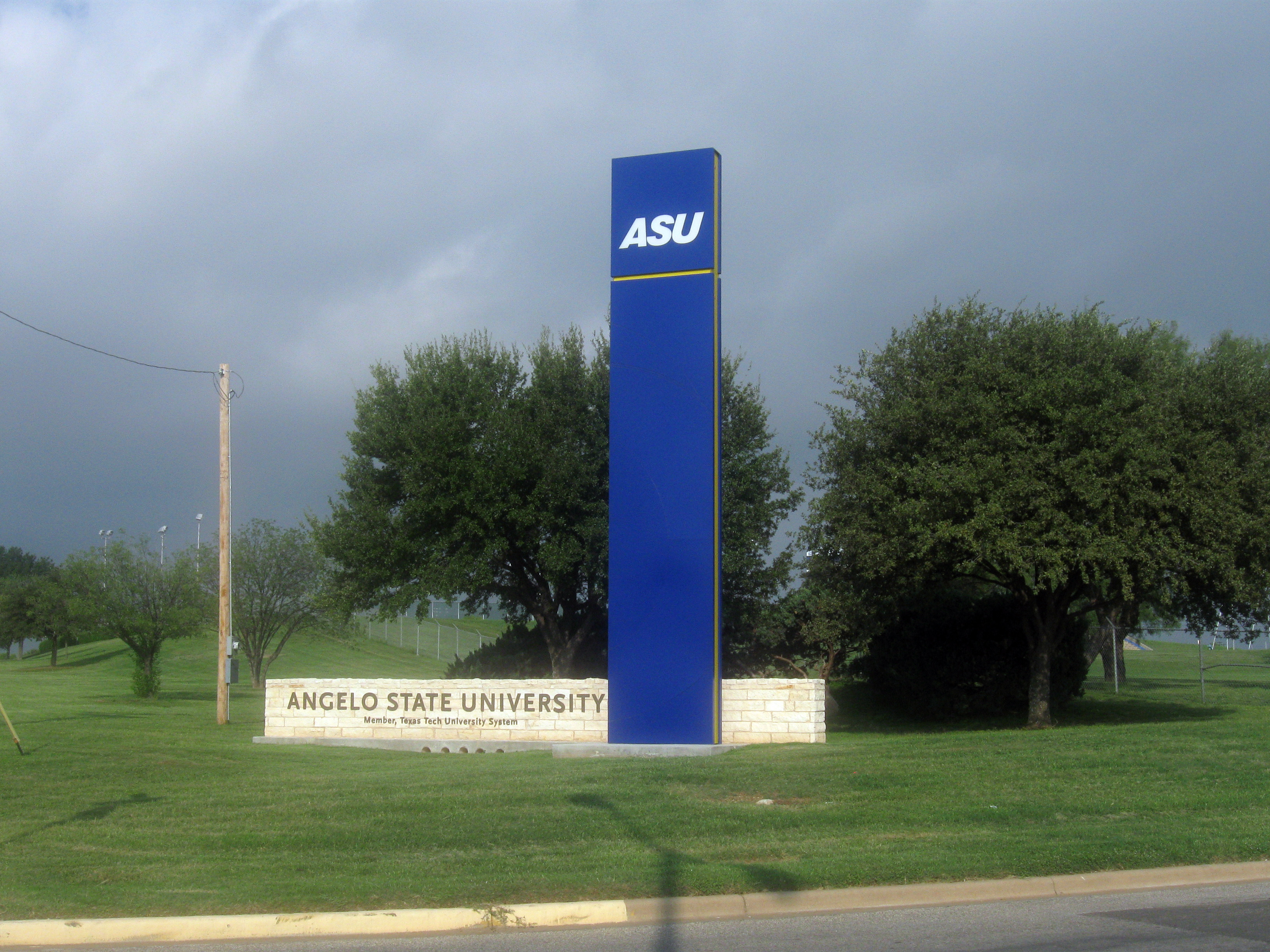 Angelo State University Campus Map - Map