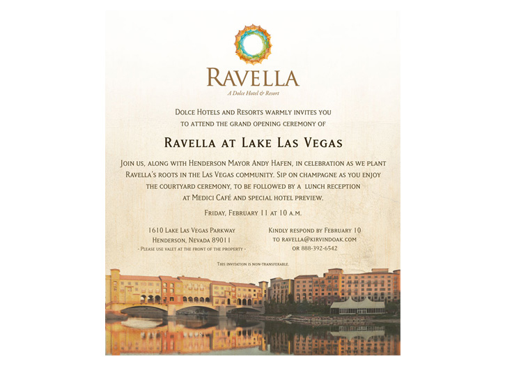 DOLCE HOTELS & RESORTS - Invitation Design by Spencer Lewis at Coroflot.com