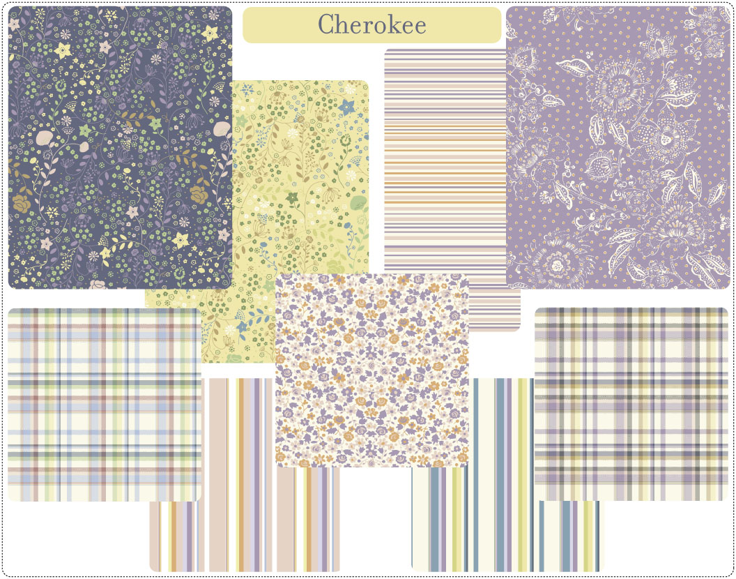 Cherokee Missy Textile Design by George Moskal at Coroflot.com