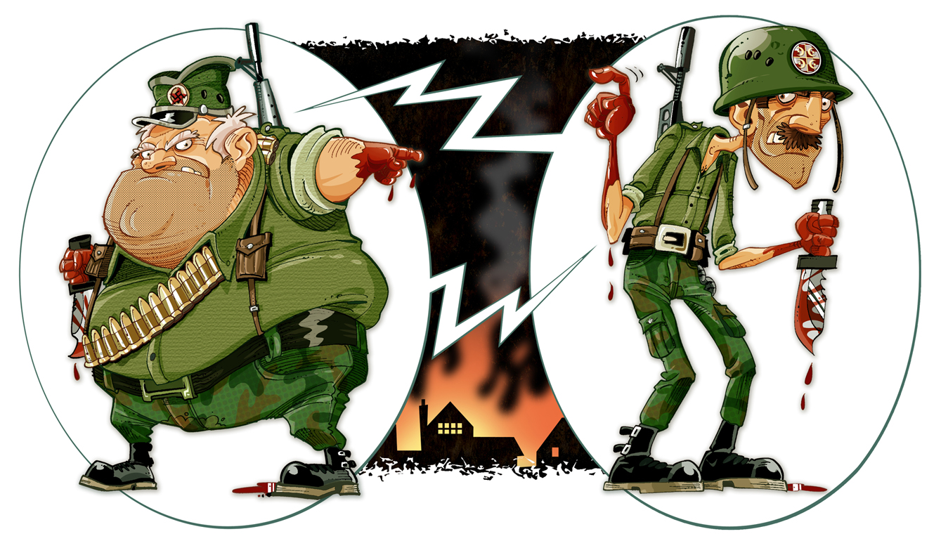 Traditional Illustrations by Ljubomir Babic at Coroflot.com