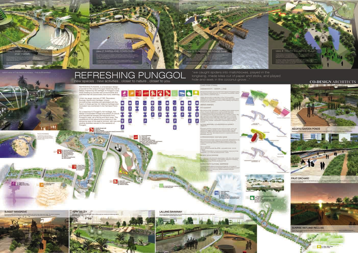 Punggol Waterway Masterplan-Merit Award by Colin Chew at Coroflot.com