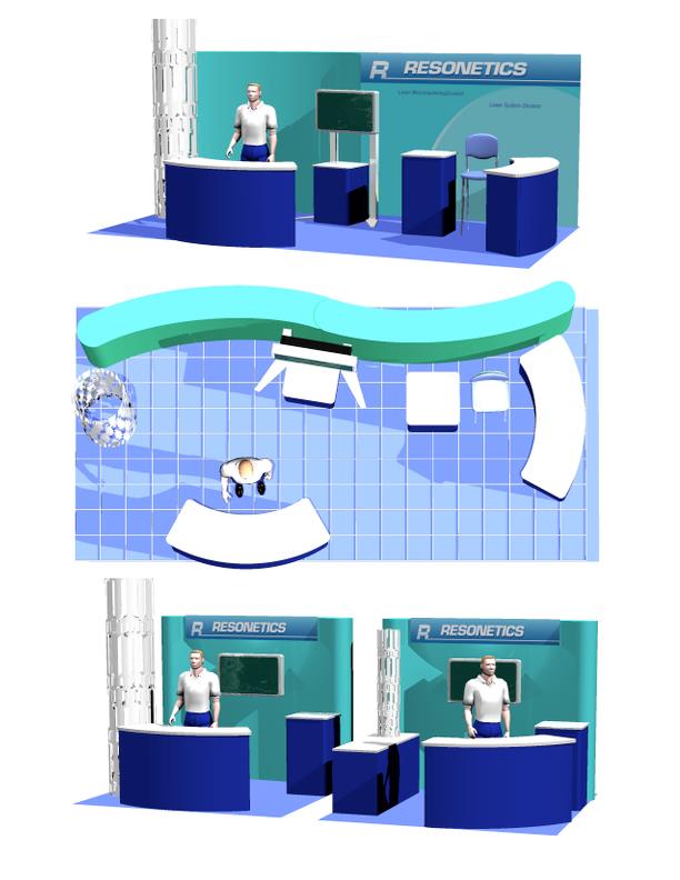 Trade Show Booth Design Floor Plans by James Hayford at Coroflot.com