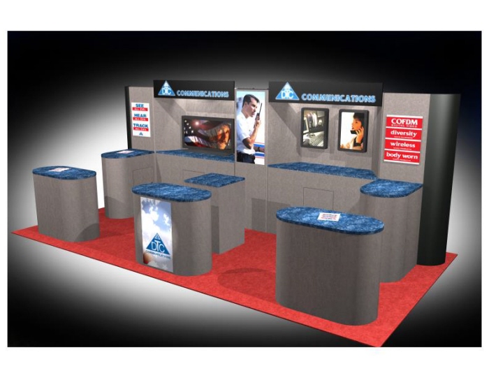 Trade Show Booth Design Floor Plans by James Hayford at Coroflot.com