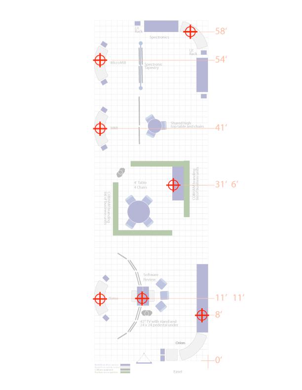 Trade Show Booth Design Floor Plans by James Hayford at Coroflot.com